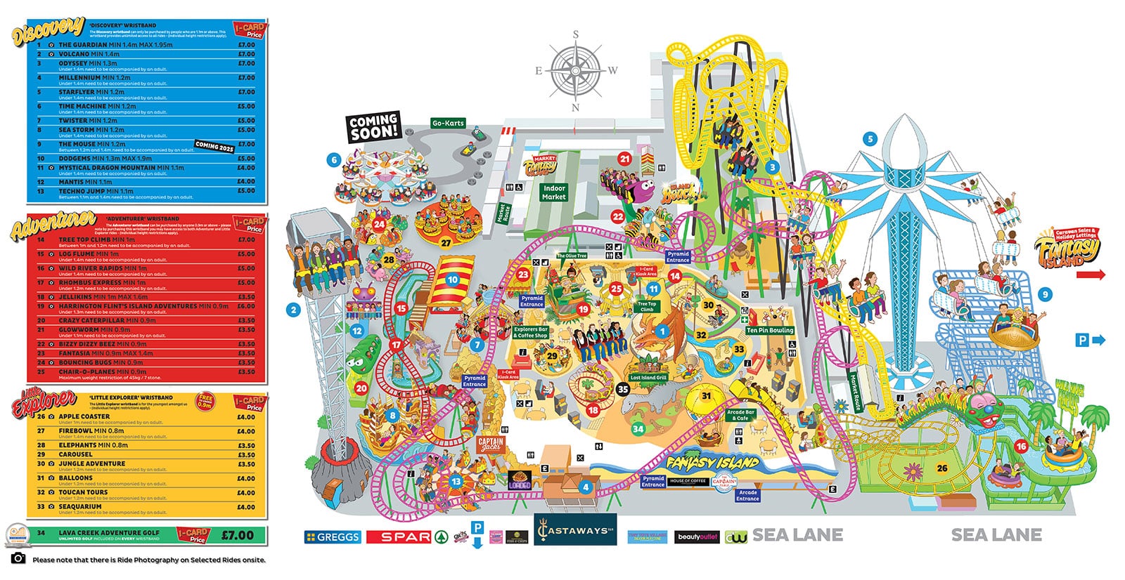 Fantasy Island City Map